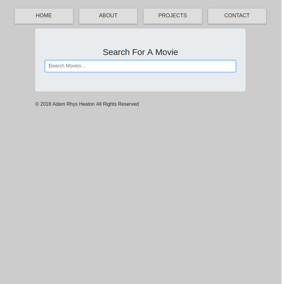 Adam Rhys Heaton's Portfolio